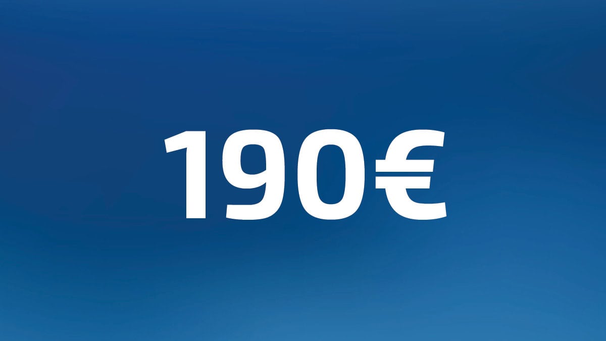 190 Euro Wertgutschein