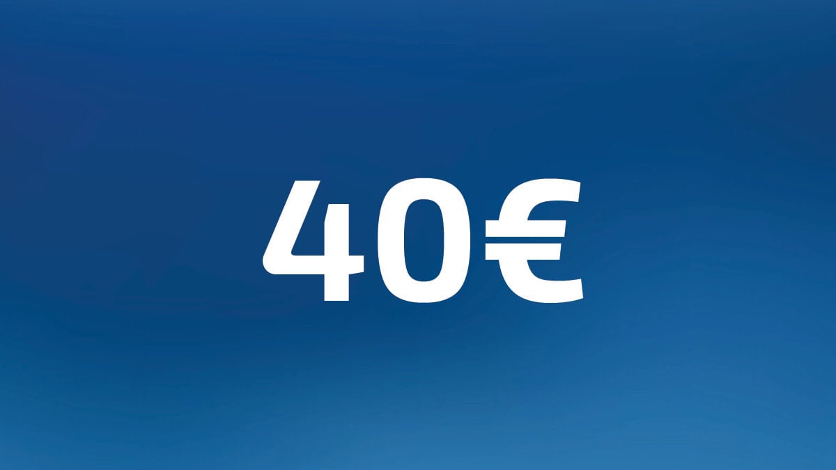 40 Euro Wertgutschein