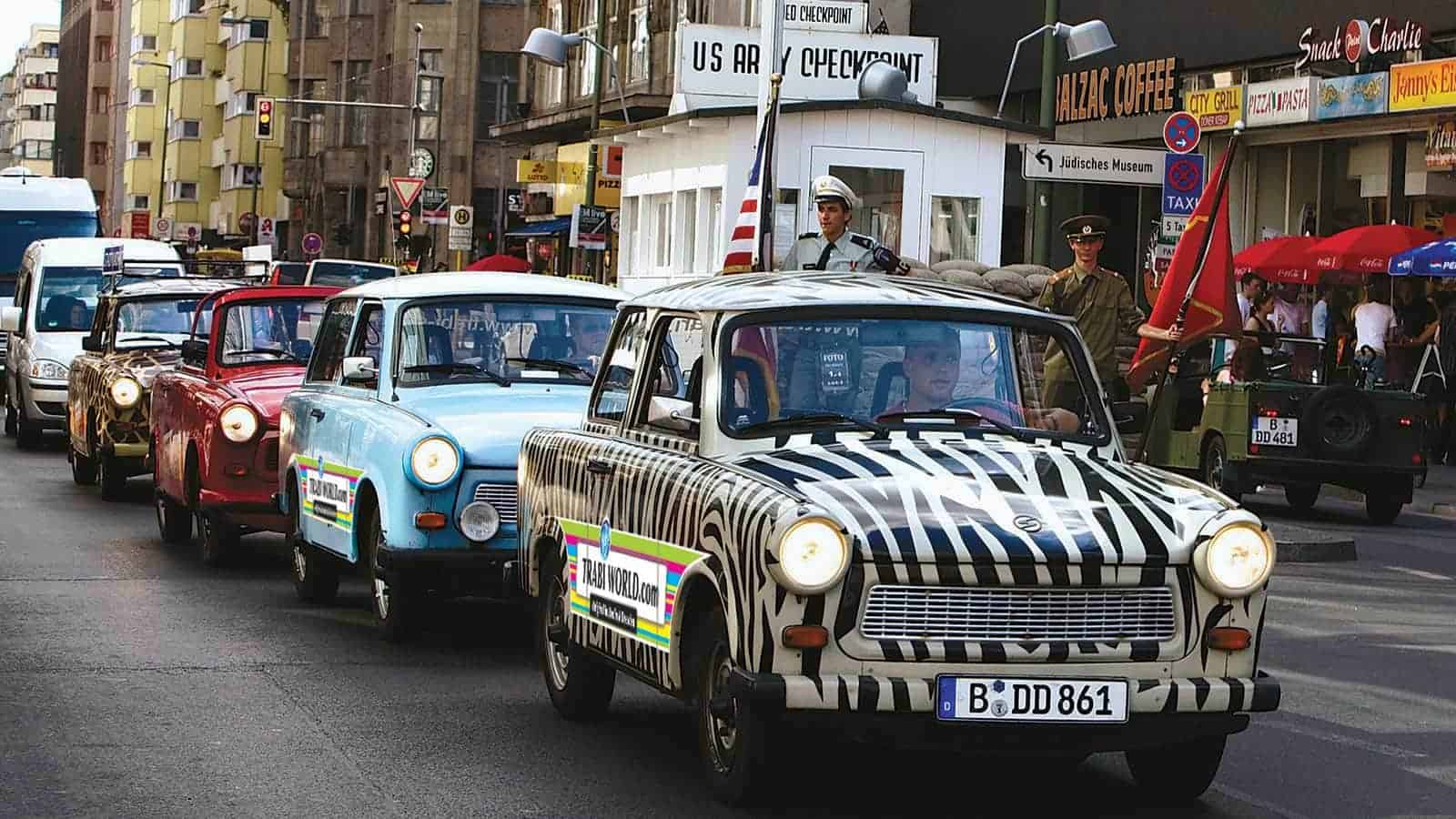 Trabi Safari - Rundfahrt durch Berlin - Erlebnisfabrik