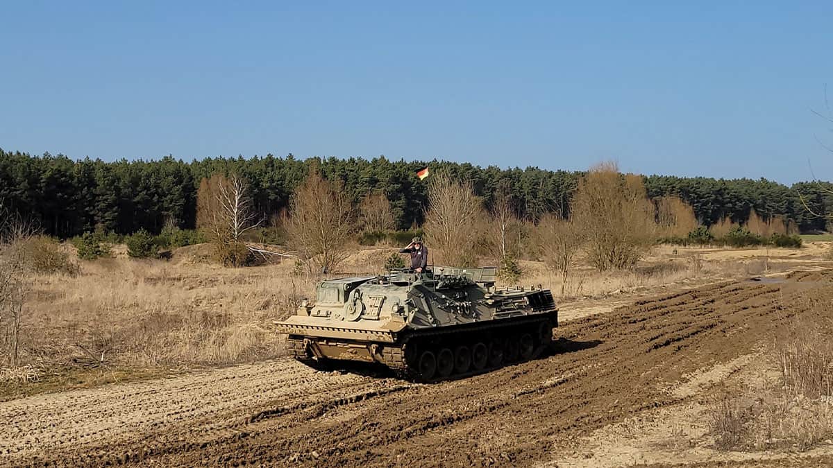 Panzer fahren für 2 bei Berlin